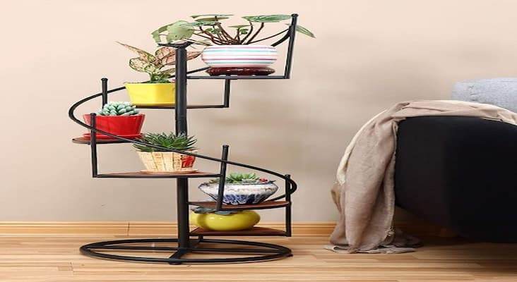 10 Model Rak Bunga dari Besi untuk Dekorasi Rumah | Klopmart